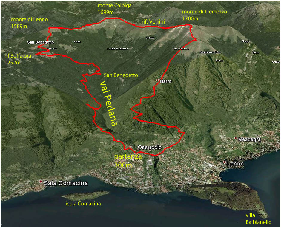 Dove siamo – San Benedetto in Val Perlana